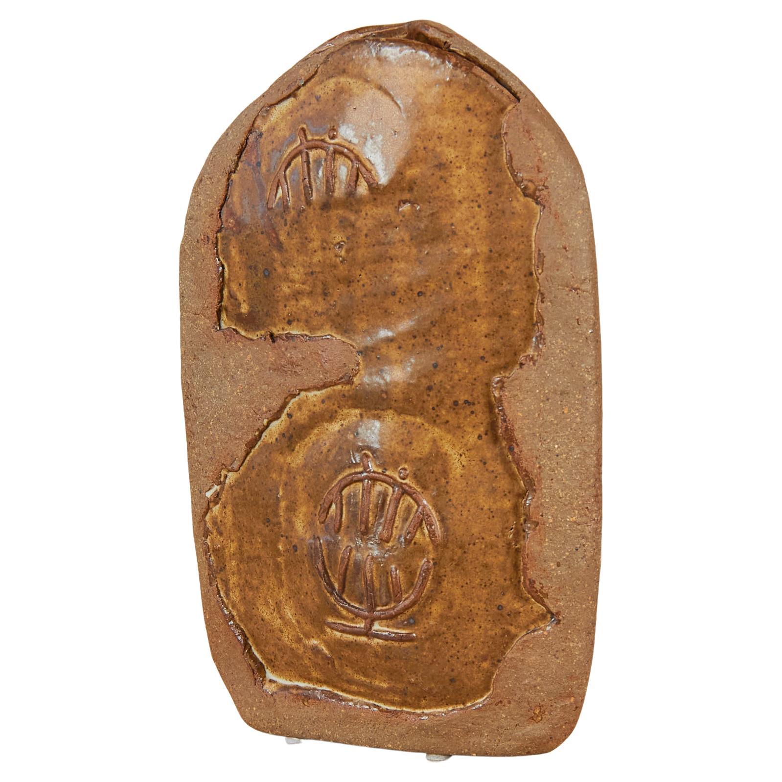 1970s Studio Pottery Bud Vase by Isabel Parks at 1stDibs