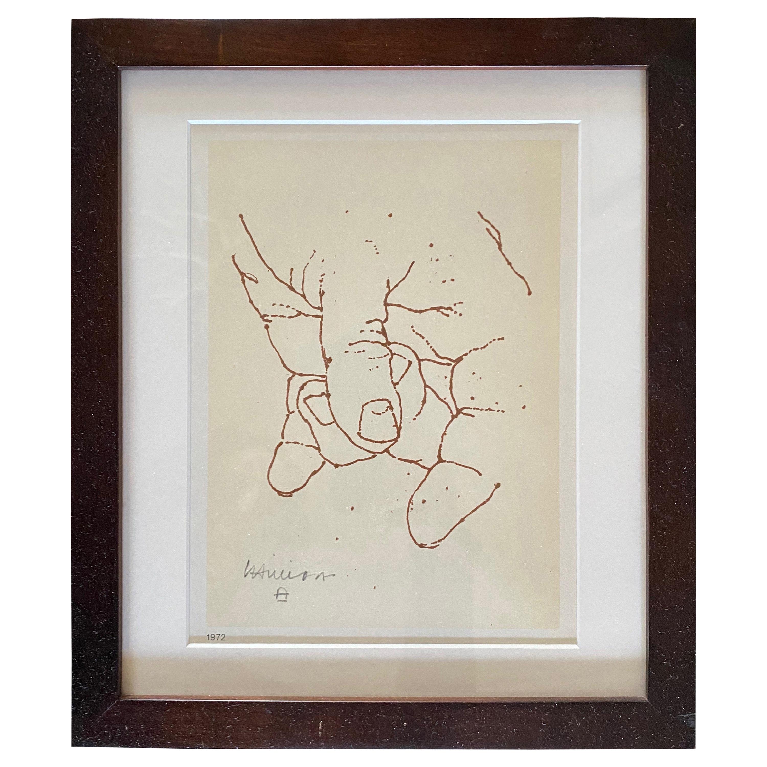 Hand by Eduardo Chillida, 1972 at 1stDibs