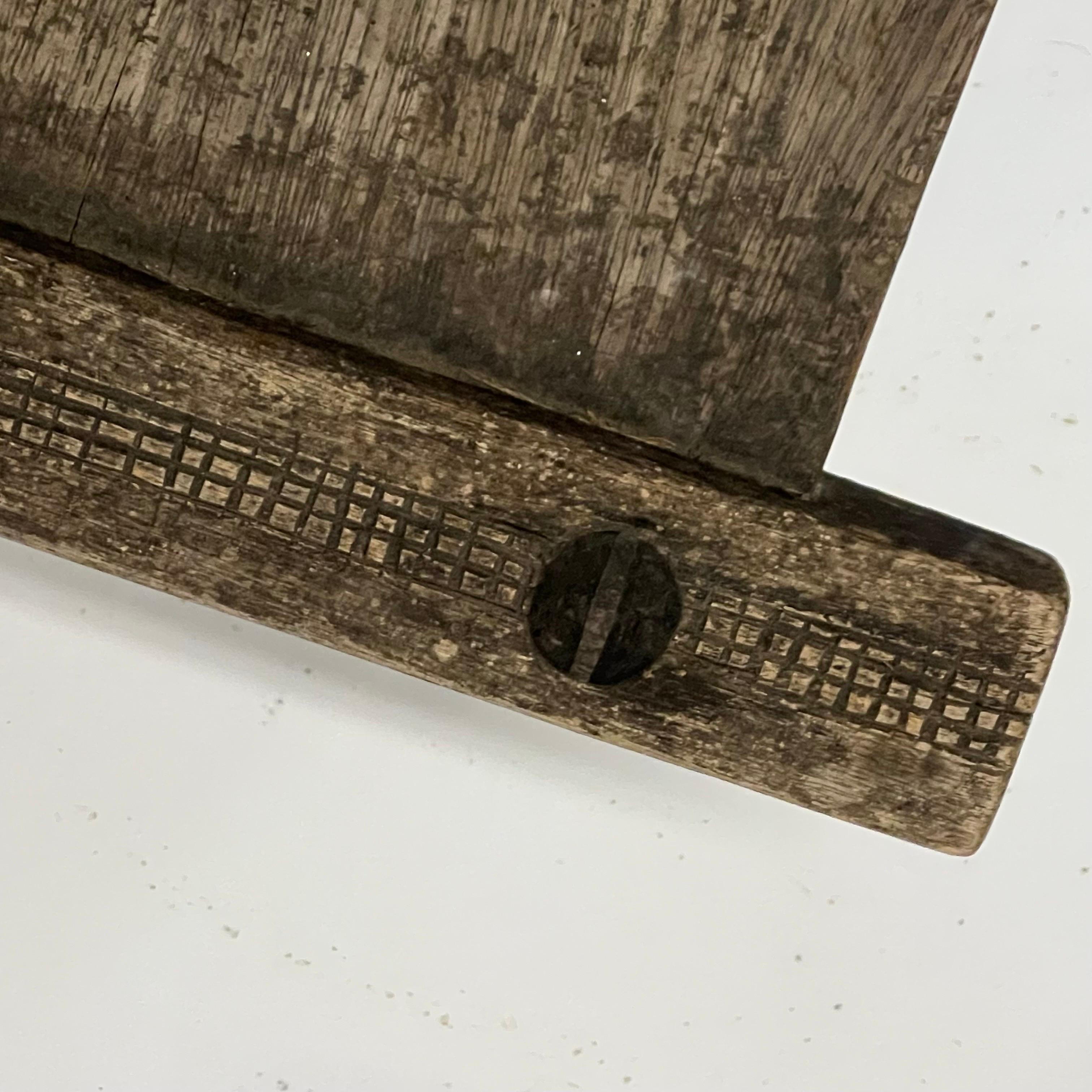 Hand Carved African Low Chairs 19th Century Ivory Coast For Sale at 1stDibs