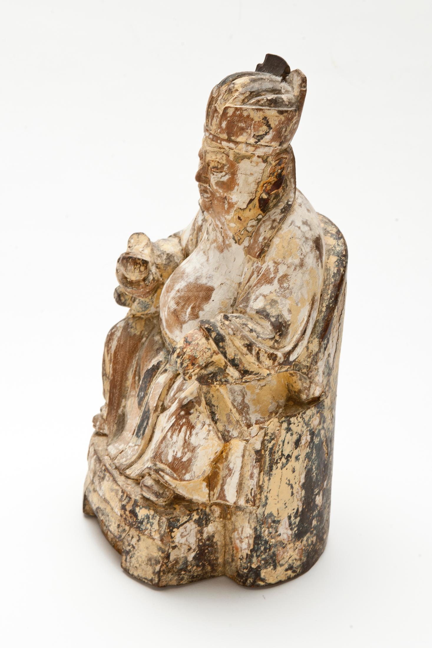 Hand Carved Chinese Buddha Figure at 1stDibs | the hand of buddha china ...