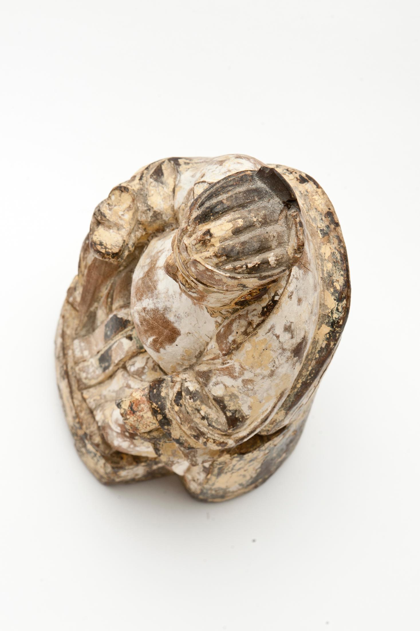 Hand Carved Chinese Buddha Figure at 1stDibs | the hand of buddha china ...