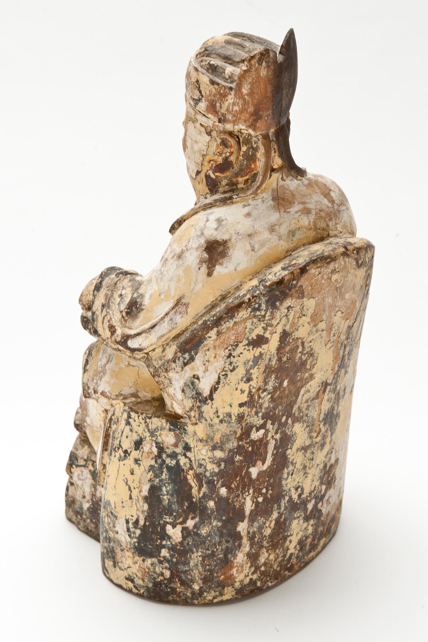 Hand Carved Chinese Buddha Figure at 1stDibs | the hand of buddha china ...