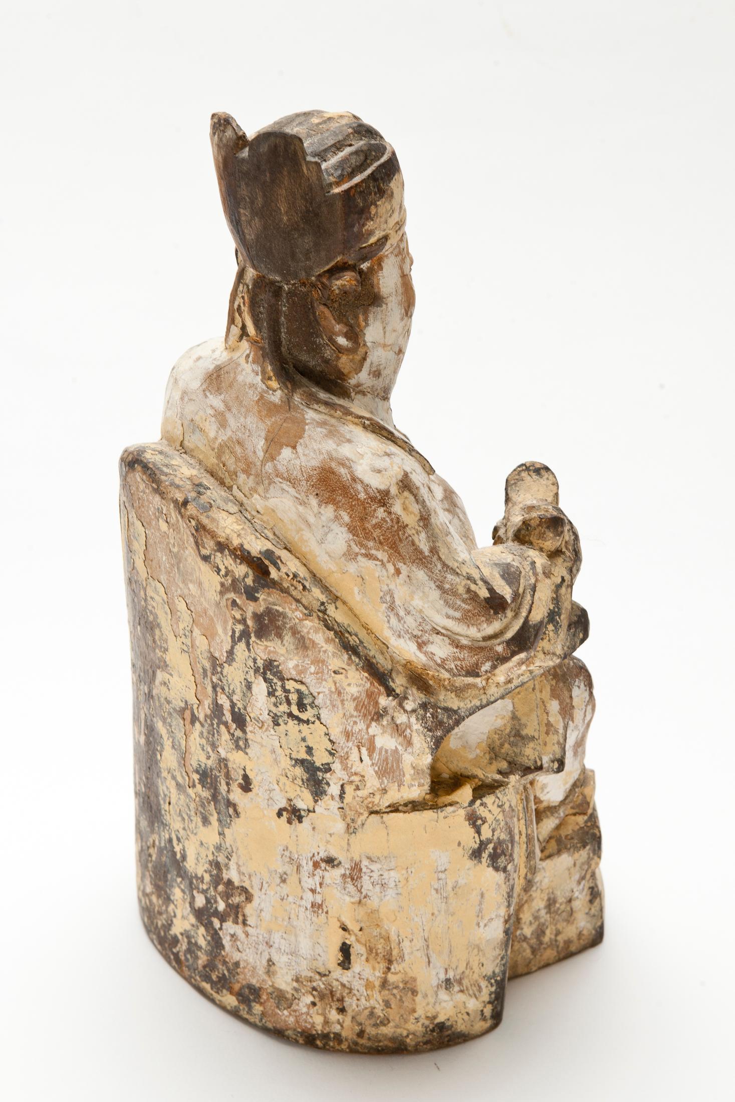 Hand Carved Chinese Buddha Figure at 1stDibs | the hand of buddha china ...