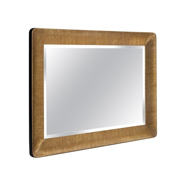 Hand Carved Gold Leaf Mirror For Sale at 1stDibs