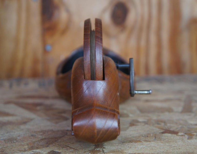Hand Carved Japanese Crane and Turtle Sumitsubo Carpenters Ink Pot ...