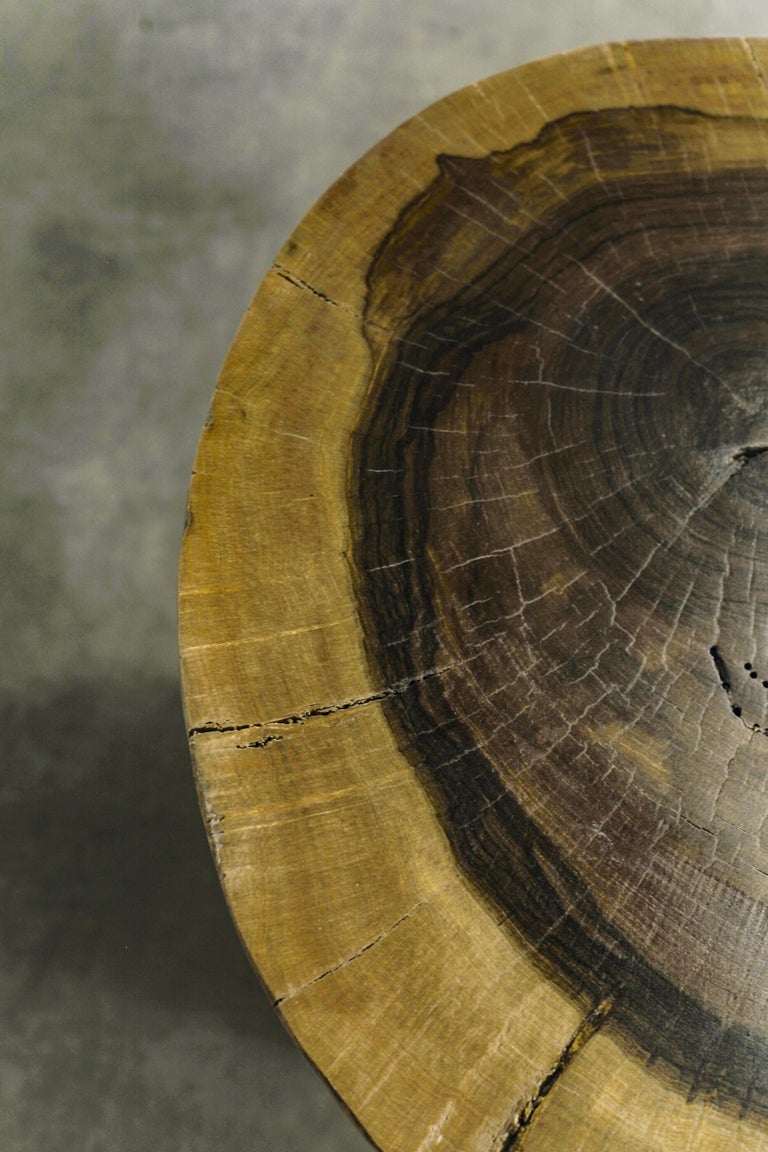 Hand Carved Live Edge Solid Wood Trunk Table ƒ20 by Costantini ...