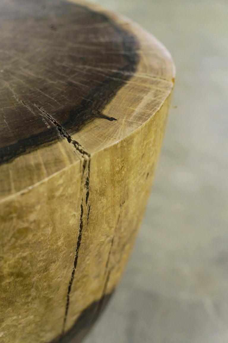 Hand Carved Live Edge Solid Wood Trunk Table ƒ20 by Costantini ...