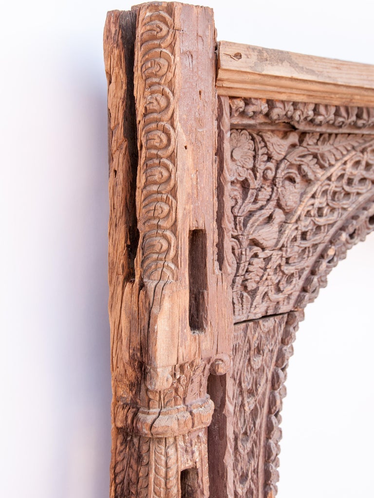 Hand Carved Newar Window Frame Late 19th Century, Kathmandu Valley ...