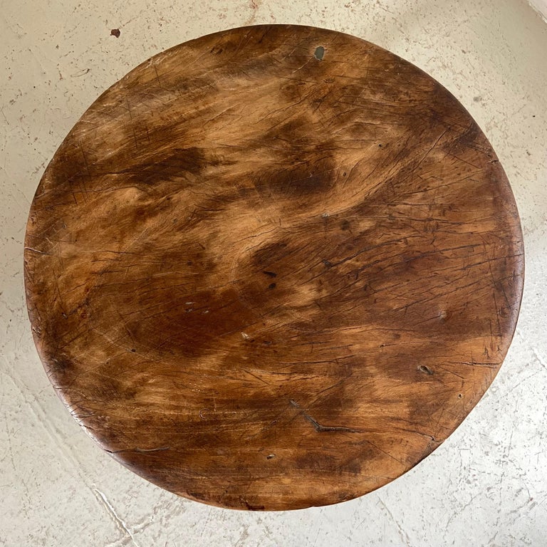 Hand Carved Primitive Low Table from Mexico, circa 1970s For Sale at ...
