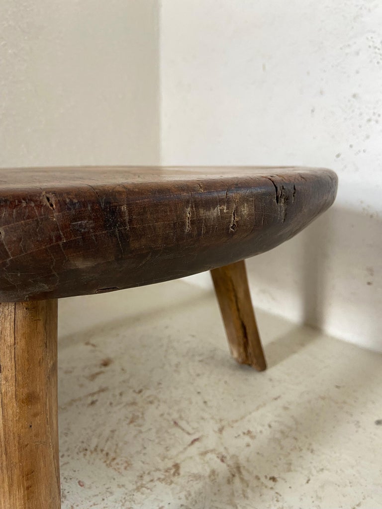 Hand Carved Primitive Low Table from Mexico, circa 1970s For Sale at ...