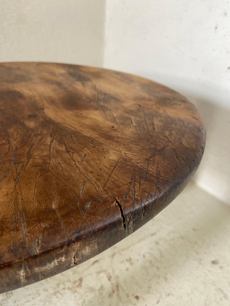 Hand Carved Primitive Low Table from Mexico, circa 1970s For Sale at ...