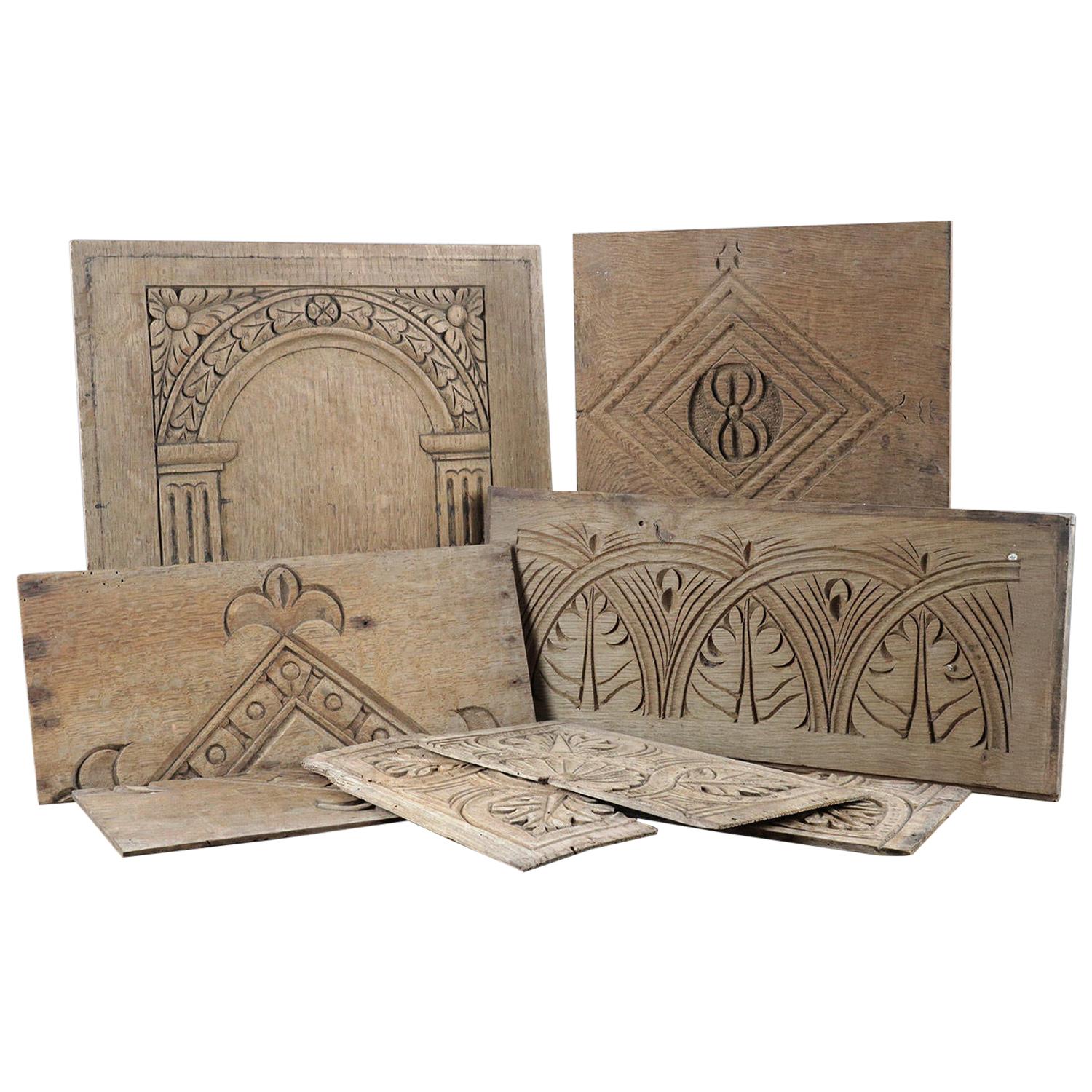 Reclaimed Oak Cladding Panels, 20th Century For Sale at 1stDibs