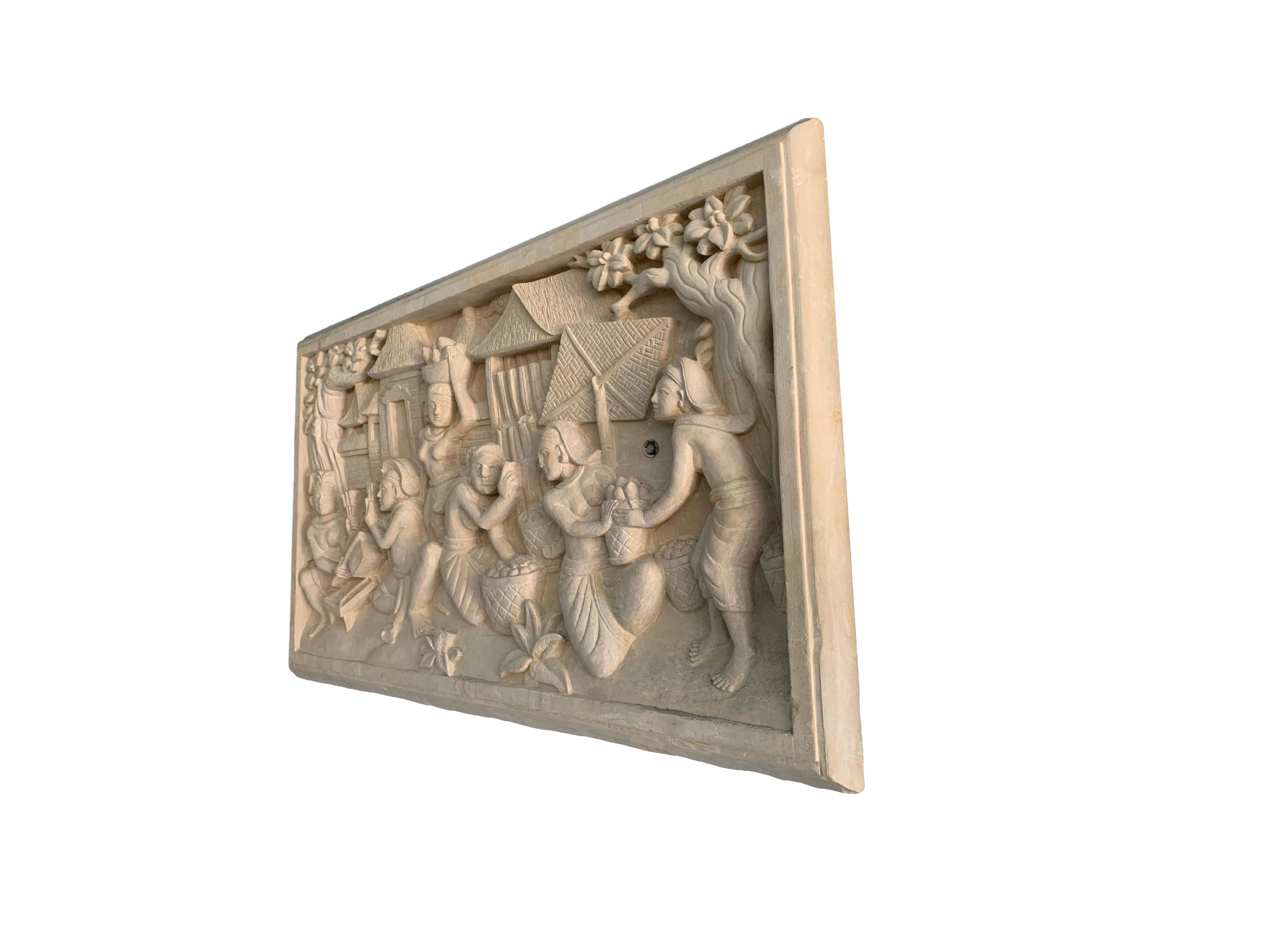Hand-Carved Sandstone Carving from Bali For Sale at 1stDibs | word ...
