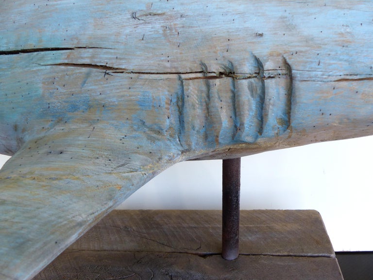 Davis Murphy Hand Carved Sculpture of a Hammerhead Shark, 2018 at 1stDibs