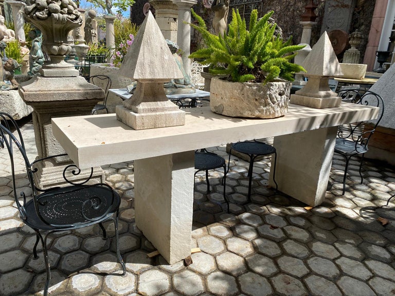 Hand Carved Stone Container Planter Jardinière Basin Fountain Trough ...