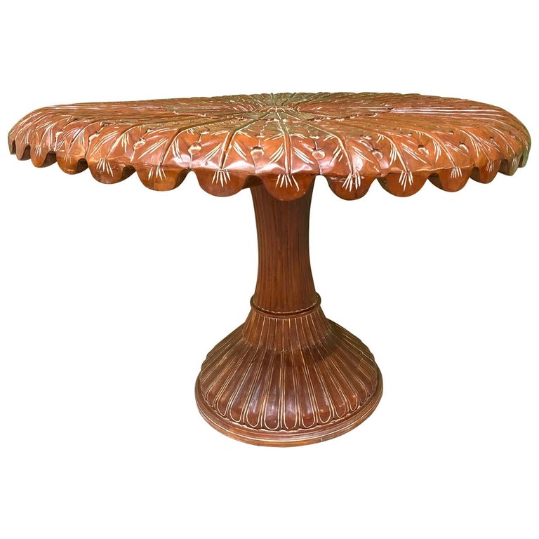 Hand Carved Venetian Grotto Table For Sale at 1stDibs