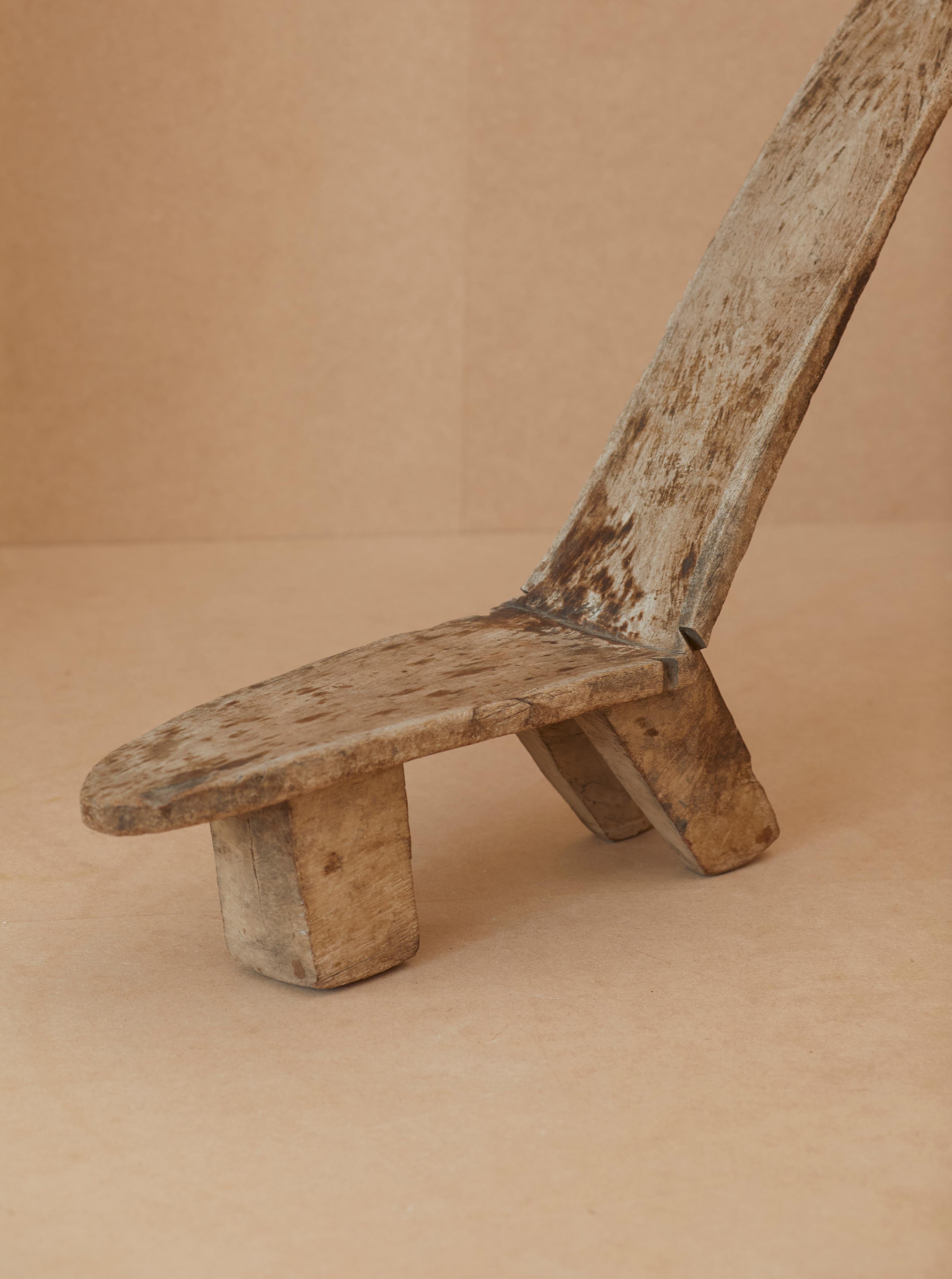 Hand Carved West African Lobi Tribe Stargazing Chair C. 1940-1950 in ...