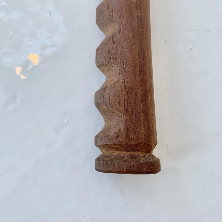Hand Carved Wood Knife For Sale at 1stDibs | wood carved knife, hand ...