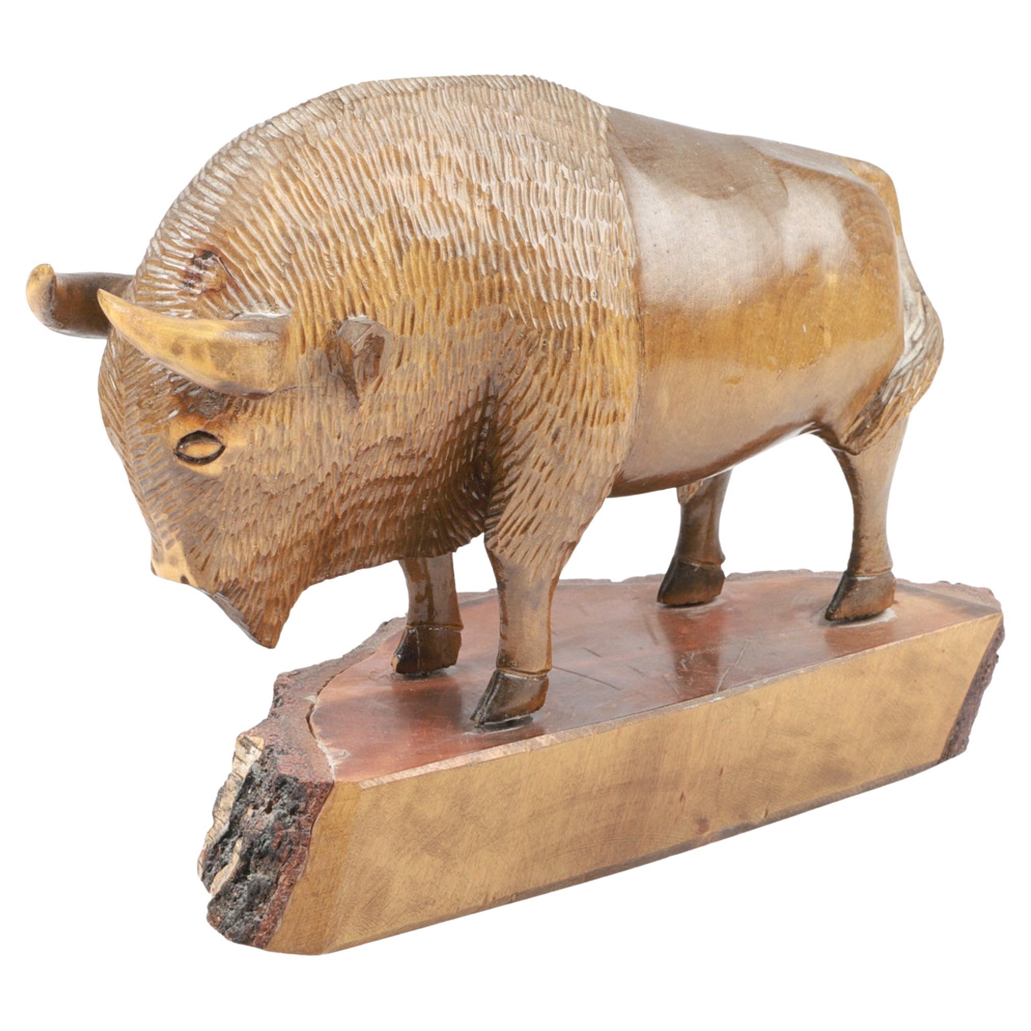 A Rare And Remarkable Bronze American Bison, Circa 1885 By Franz ...