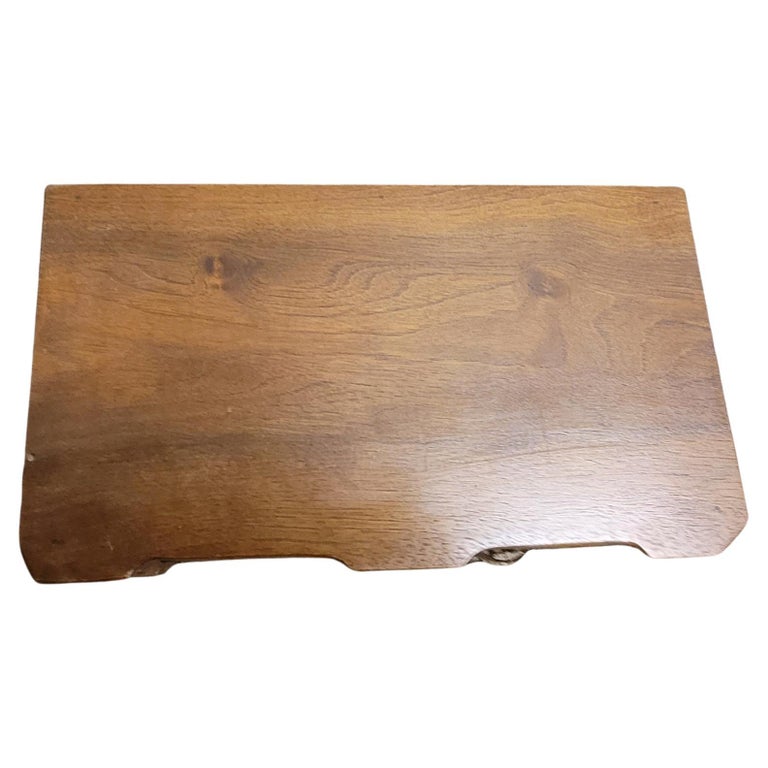 Hand-Crafted French Provincial Walnut Diminutive Commode w/ Hand-Rubbed ...