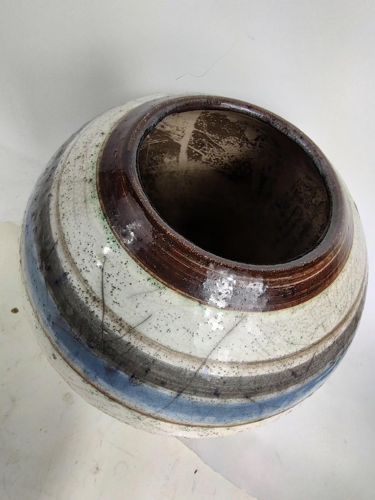Hand Crafted Mid-Century Modern Vase, Pot by Artist Nancee Meeker For ...