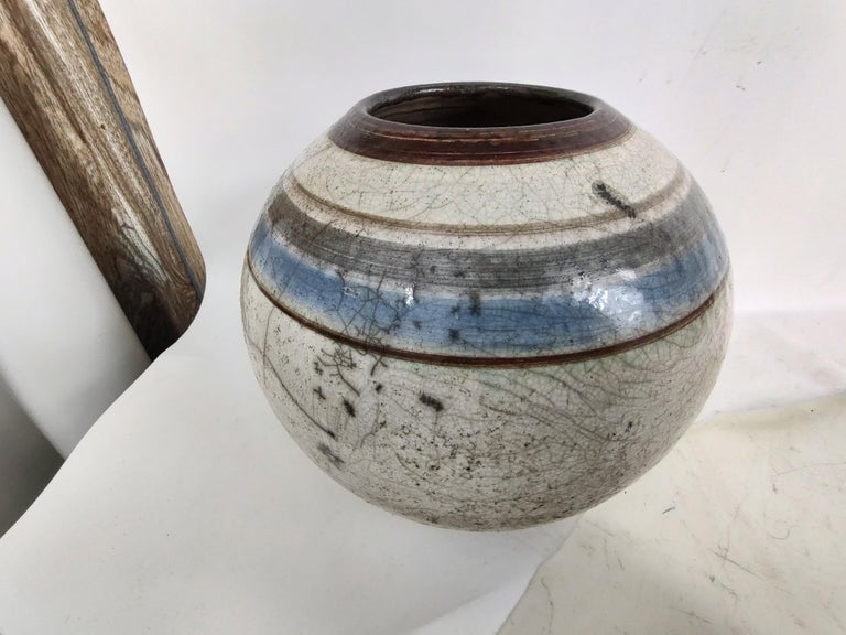 Hand Crafted Mid-Century Modern Vase, Pot by Artist Nancee Meeker For ...