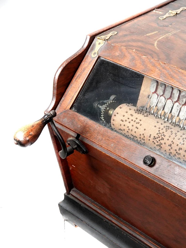 Hand Crank 1885 Concert Rollor Organ at 1stDibs