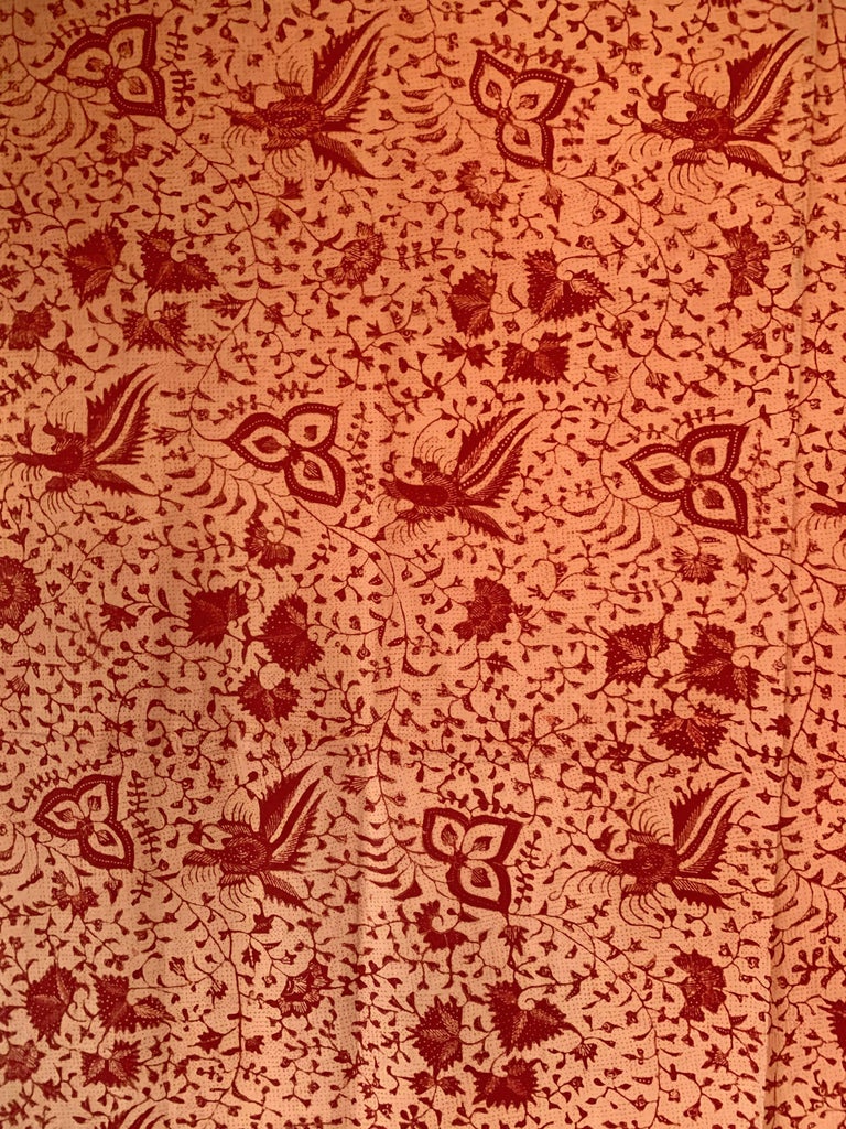 Hand-Drawn Batik Textile, from Java Indonesia For Sale at 1stDibs