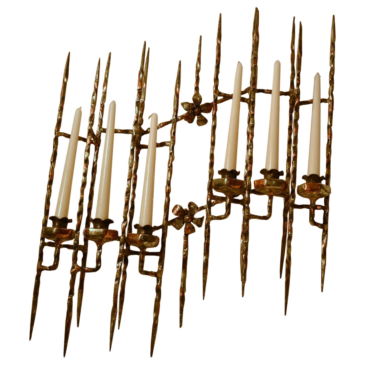 Wall Mounted Candelabra - 5 For Sale on 1stDibs