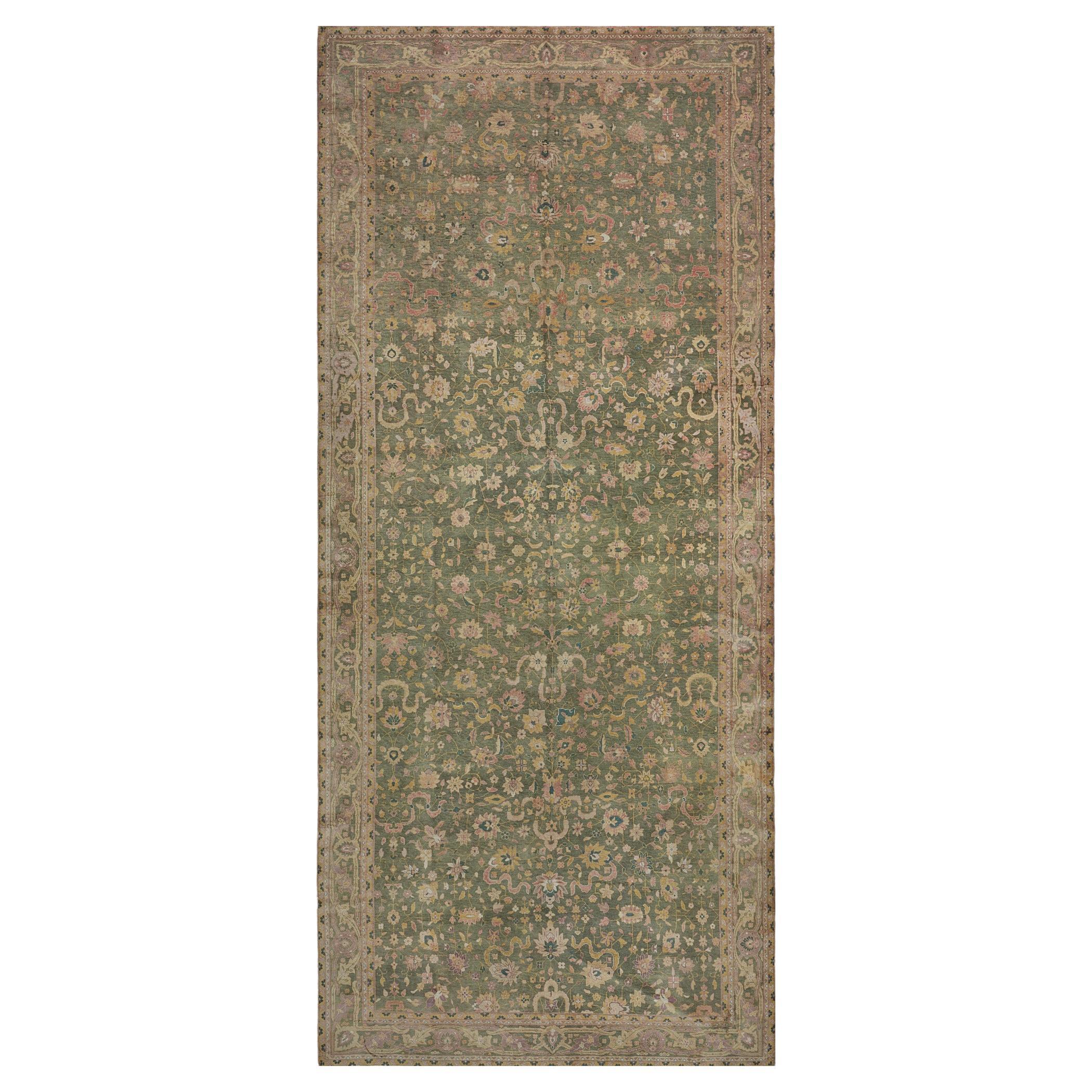Antique Moss Rug - 55 For Sale on 1stDibs