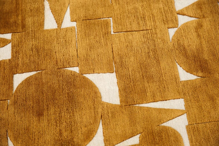 Hand Knotted "Équilibre, " Rug 140, Florian Pretet and Lisa Mukhia ...