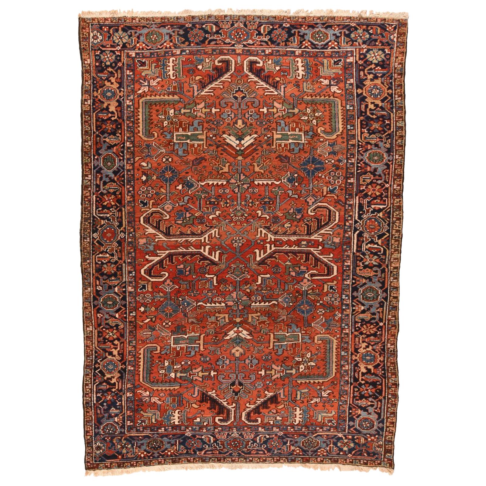 Vintage Persian Heriz For Sale at 1stDibs