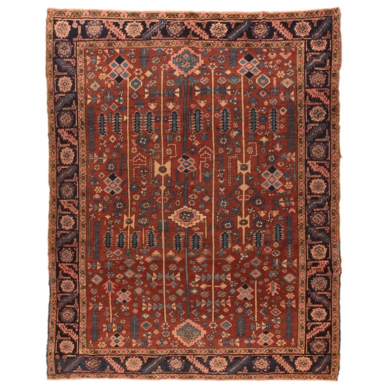Antique Persian Heriz For Sale at 1stDibs