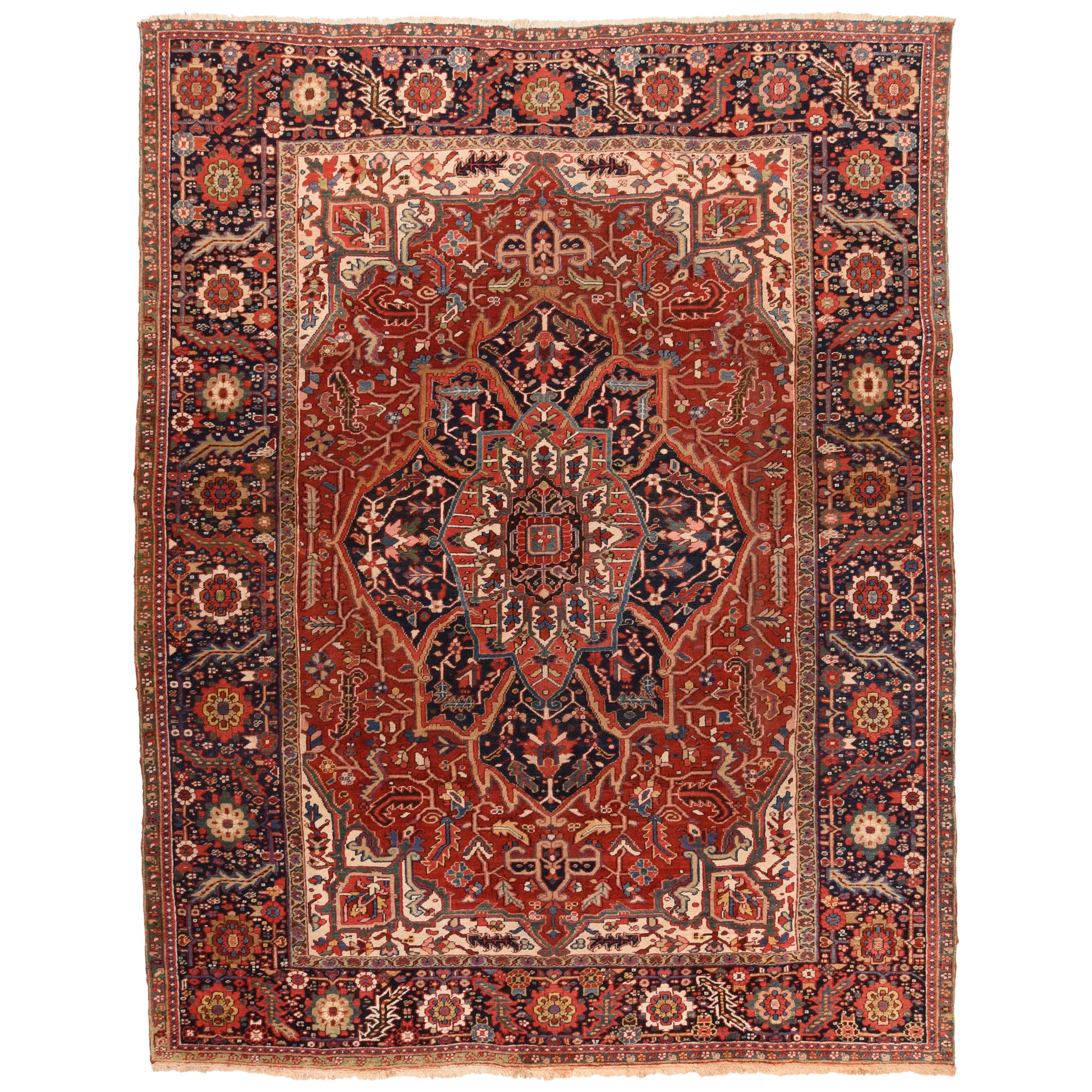 Vintage Persian Heriz For Sale at 1stDibs