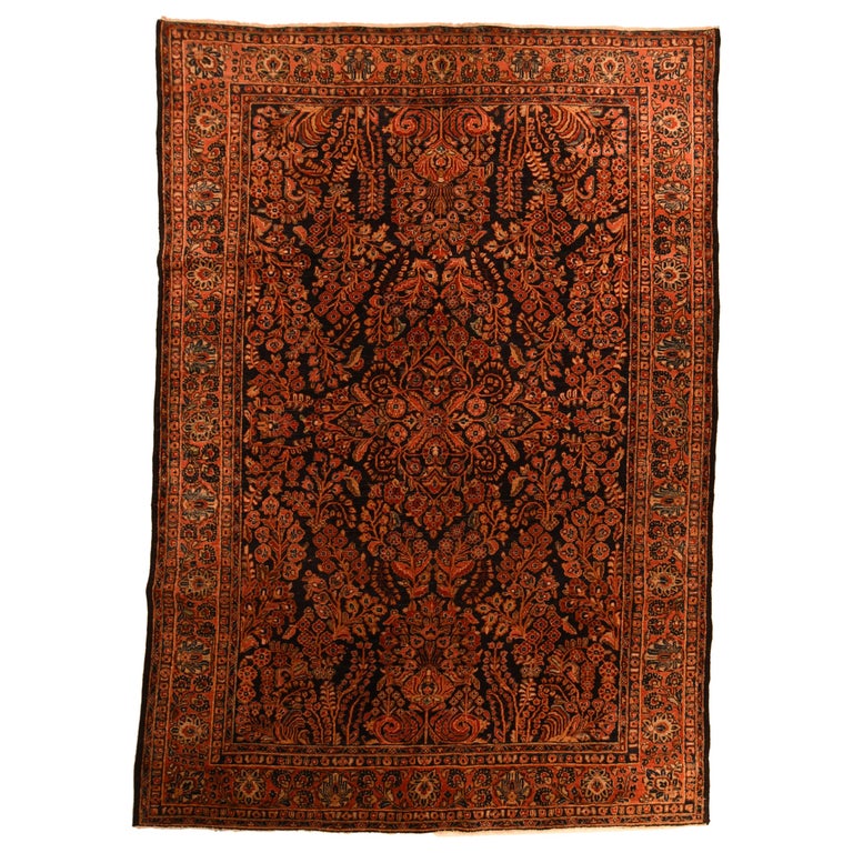 Antique Persian Sarouk For Sale at 1stDibs