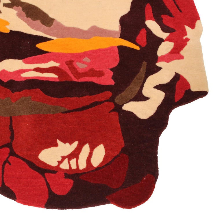 Hand-knotted Rug of the Botanica Collection by Leo Rydell Jost For Sale ...