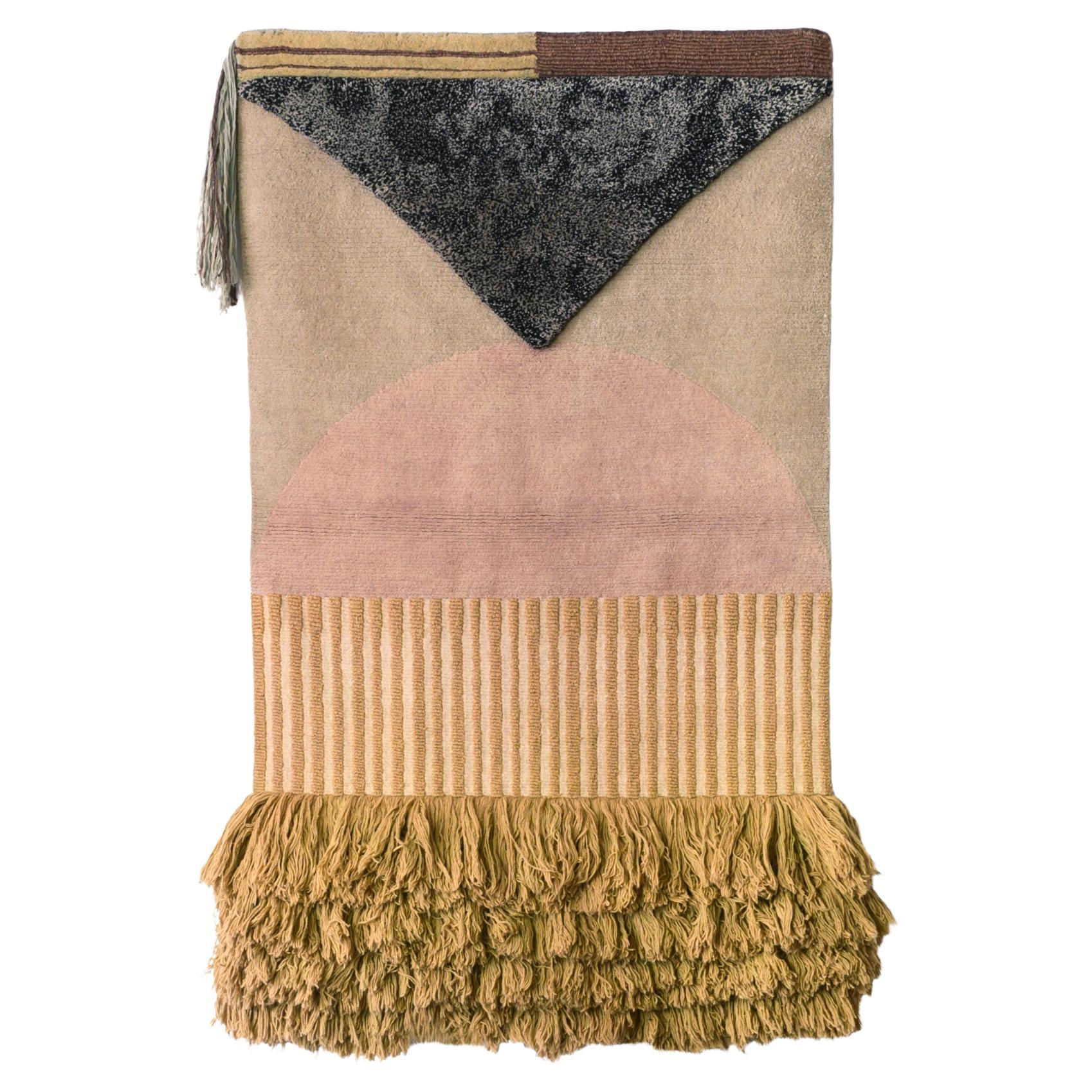 Hand-Knotted Textile Poster #13 by Lyk Carpet For Sale at 1stDibs