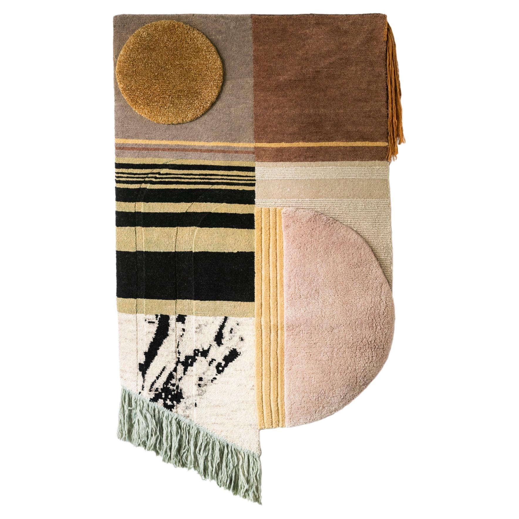 Hand-Knotted Textile Poster #14 by Lyk Carpet For Sale at 1stDibs