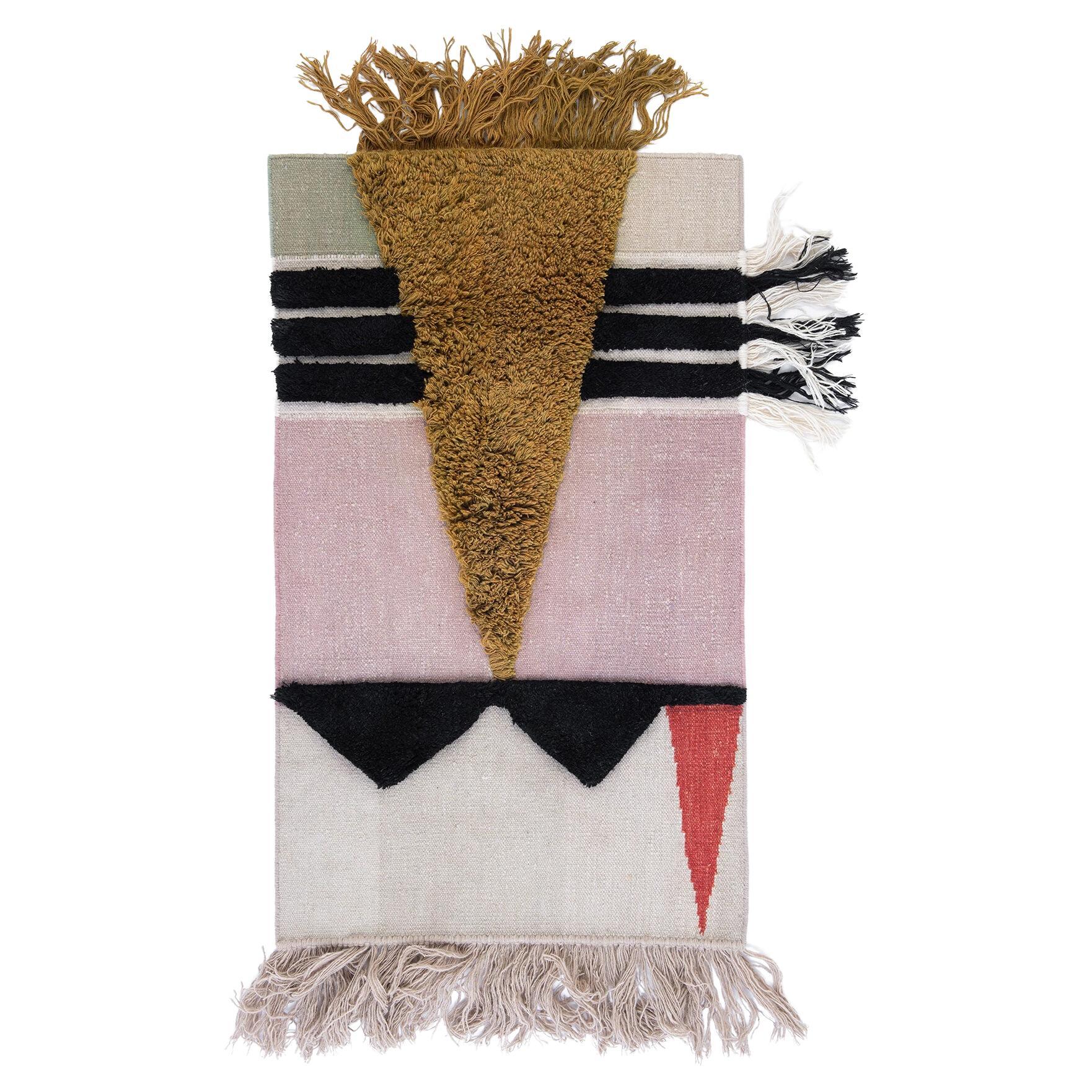 Hand-Knotted Textile Poster #11 by Lyk Carpet For Sale at 1stDibs