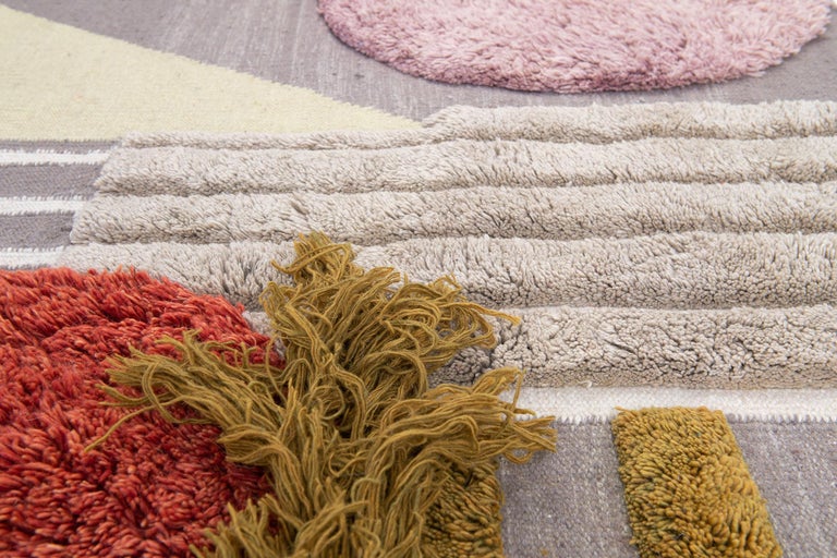 Hand-Knotted Textile Poster #14 by Lyk Carpet For Sale at 1stDibs