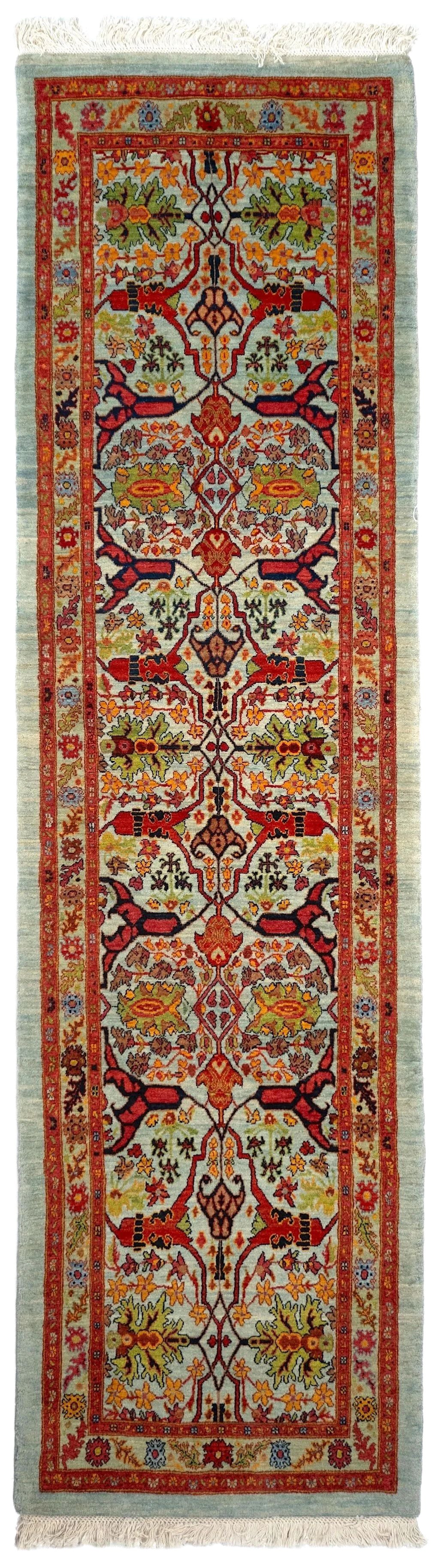 Hand-Knotted Turkish Wool Rug 12x15 Classic Oushak Style Carpet For ...