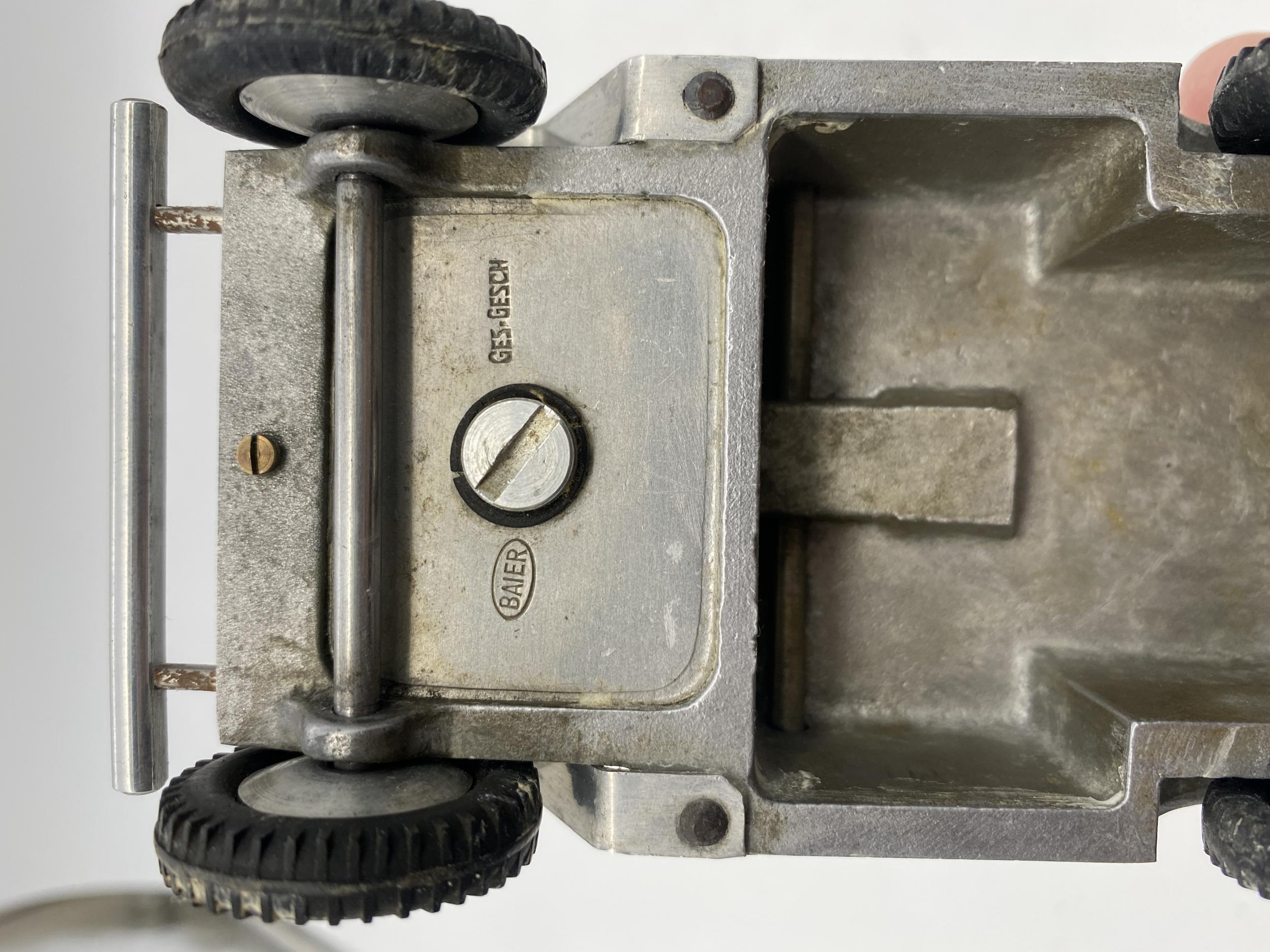 Hand Machined Willys Jeep Table Lighter and Holder, Occupied Germany by ...