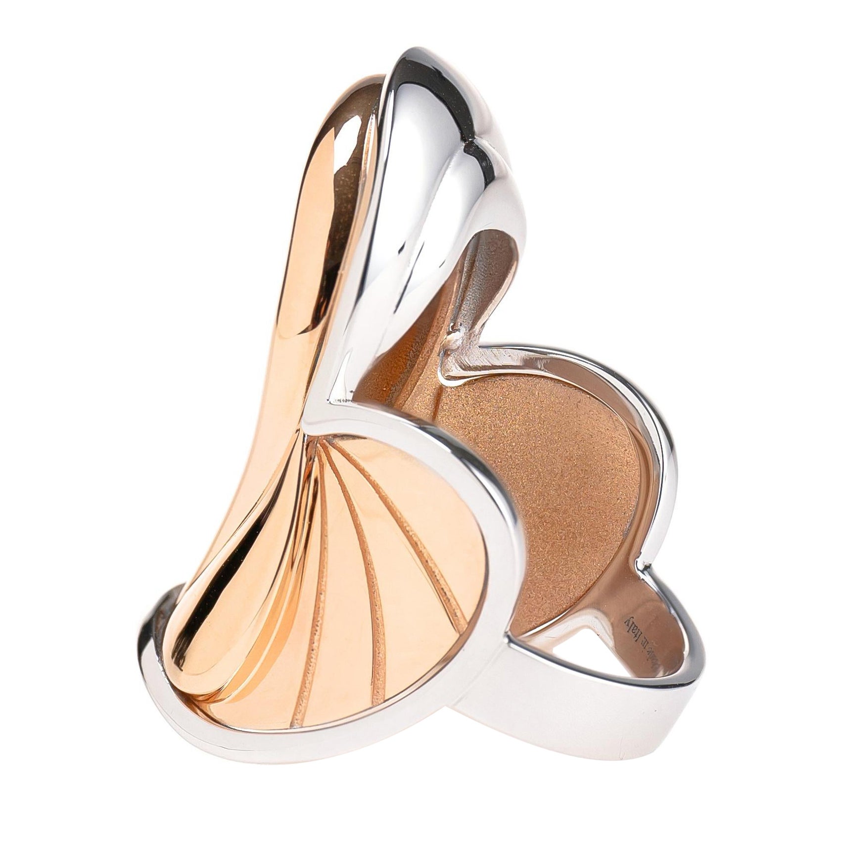 Handmade 18 Karat Gold Ubaldi Equestrian Jewelry Saddle Band Ring For ...