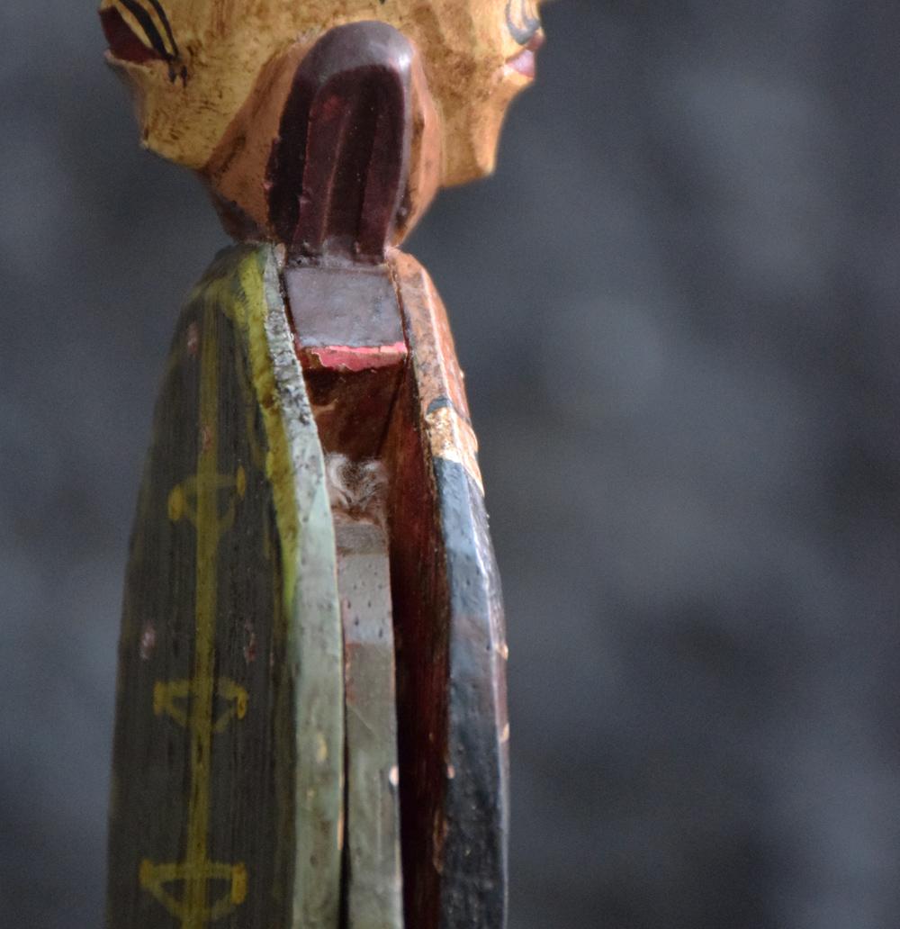 Hand Made German Folk Art Jumping Jack Soldier Toy Figure, circa 1890 ...