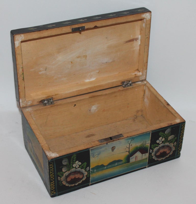 Handmade Mexican Boxes Set of Three For Sale at 1stDibs