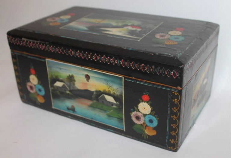 Handmade Mexican Boxes Set of Three For Sale at 1stDibs