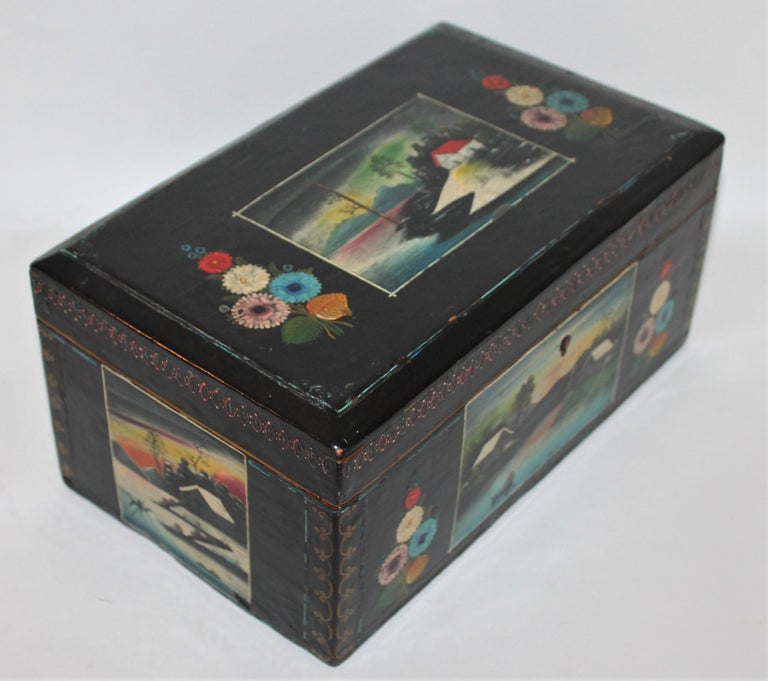 Handmade Mexican Boxes Set of Three For Sale at 1stDibs