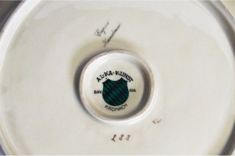 Hand Painted Alka Kunst Platter Bavaria, Germany at 1stDibs | bavaria ...