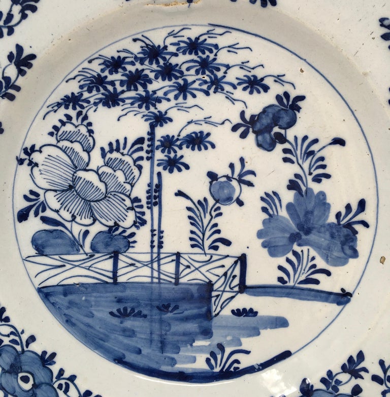 Hand Painted Italian Deruta Pottery Bowl at 1stDibs