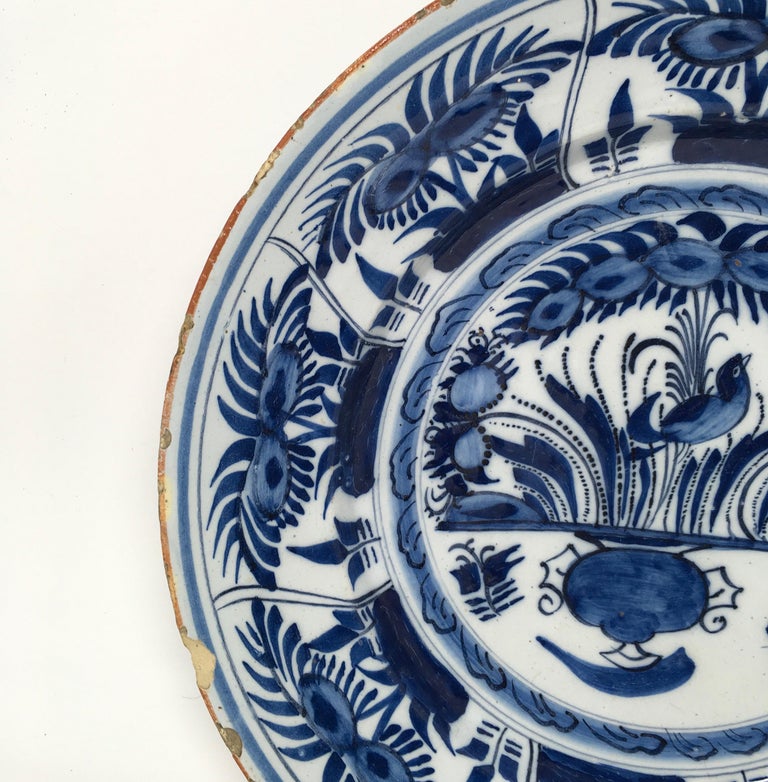 Hand Painted Italian Deruta Pottery Bowl at 1stDibs